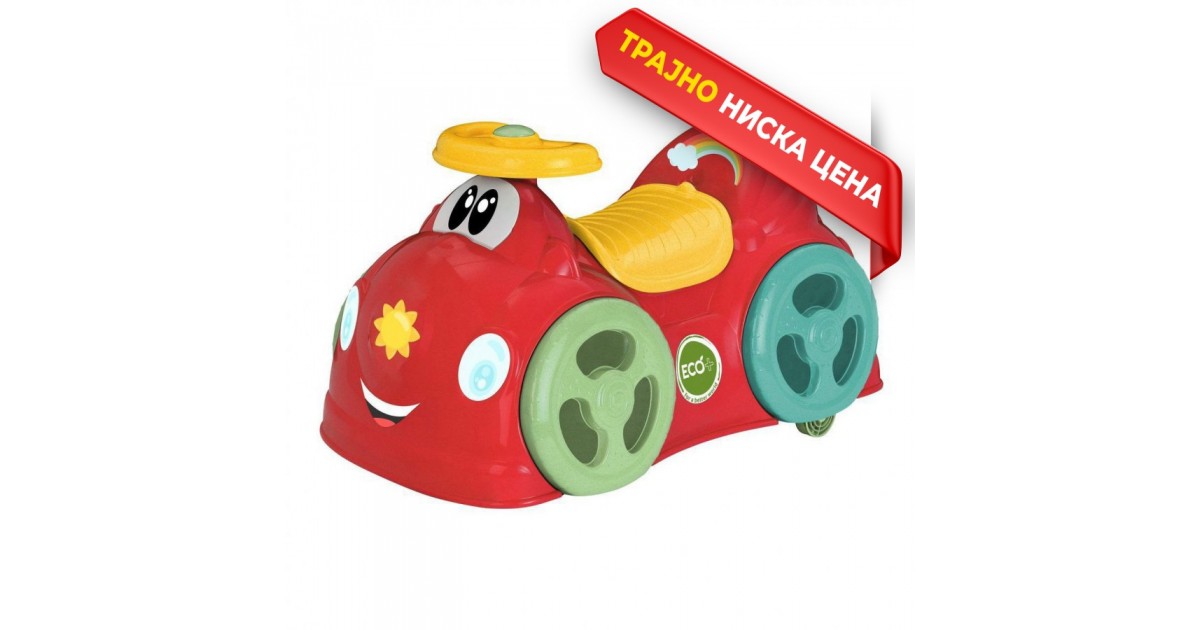 CHICCO КОЛИЧКА ИГРАЧКА ALL AROUND RED CHICCO